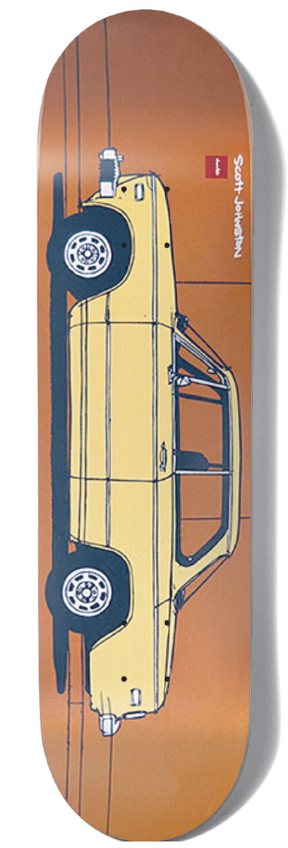 Chocolate skateboard deck reissue Beamer Scott Johnson 8.25" – West French