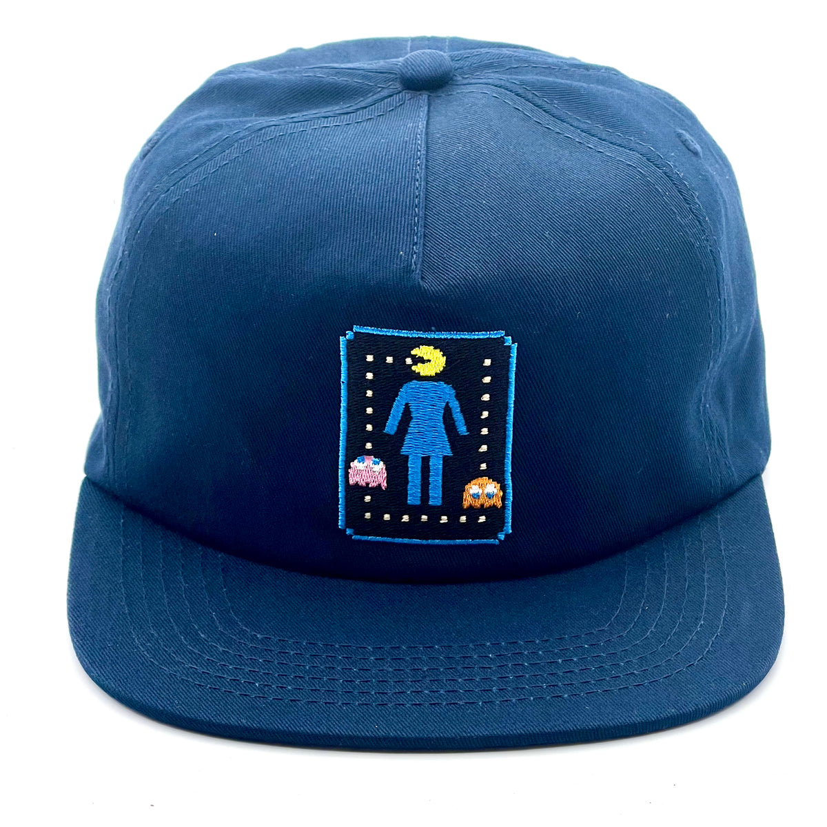 Girl Skateboard x Pac-Man OG Pac-Lock 5 panel cap Navy – West French
