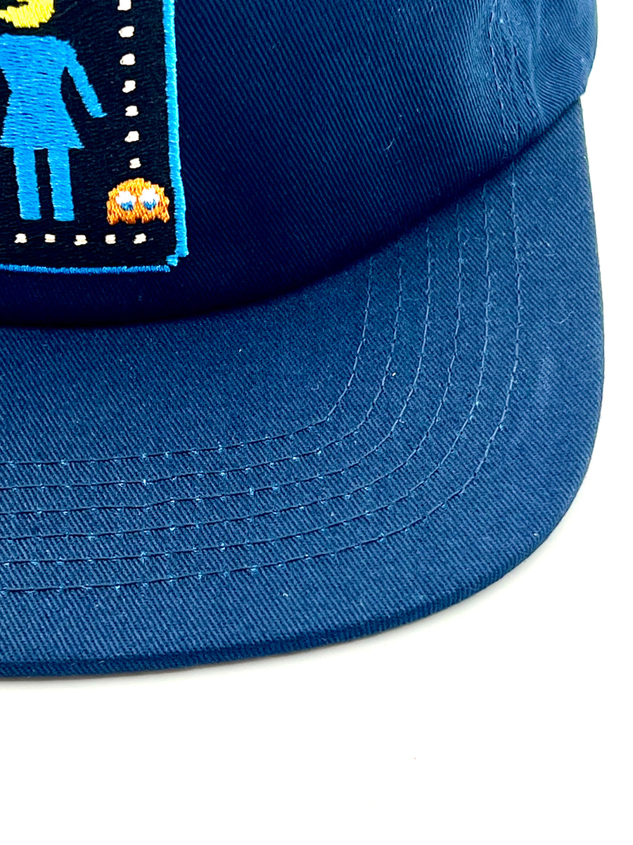 Girl Skateboard x Pac-Man OG Pac-Lock 5 panel cap Navy – West French