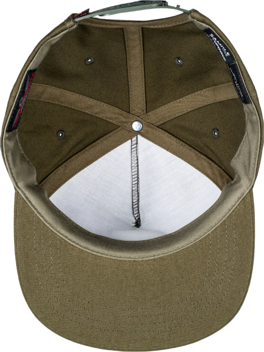 Powell Peralta 5-panels snapback cap Ripper 2 Military green One size ...