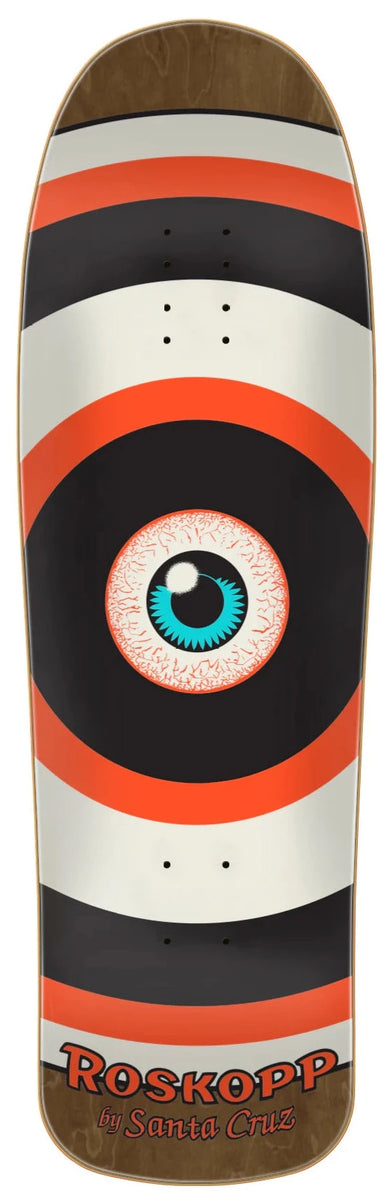 Santa Cruz Roskopp Target Eye Reissue Skateboard Deck 9.62 IN SCR-SKD ...