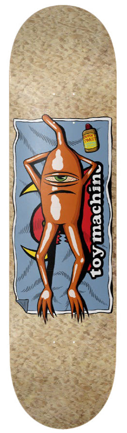 Toy Machine skateboard deck Beach Sect 8.25" – West French