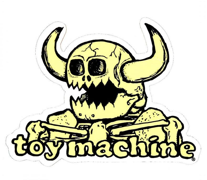 Toy Machine sticker 'Dead Monster' 6"x 4.5" – West French